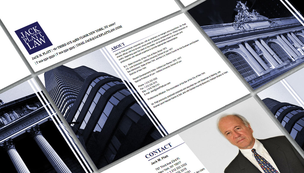 Jack Platt Law: Web Presence by Houston Web Solutions